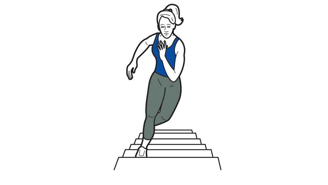 How to Turn Stairs into a Full-Body Strength and Cardio Workout