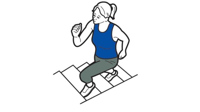 How to Turn Stairs into a Full-Body Strength and Cardio Workout
