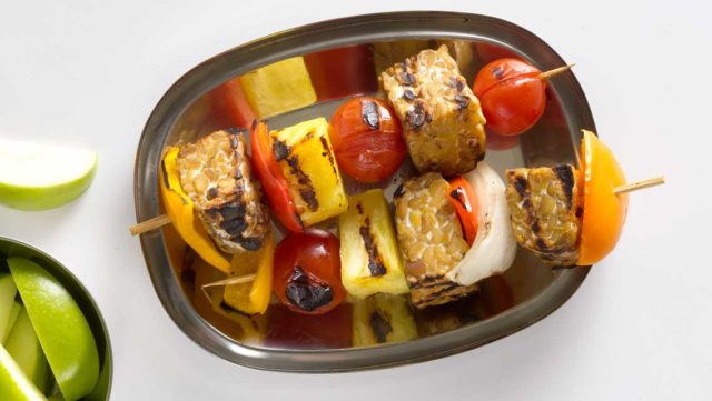 Balsamic-Glazed Fruit and Goat Cheese Skewers | Experience Life