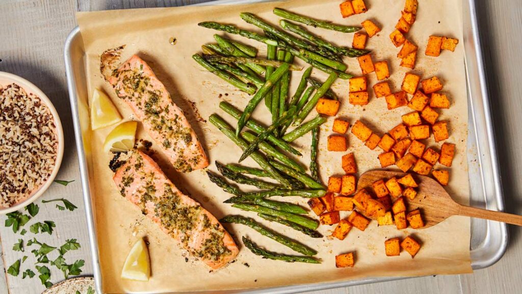 Citrus Salmon Sheet-Pan Meal | Experience Life