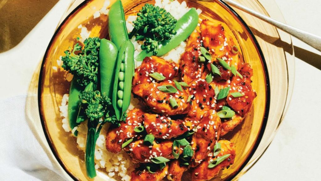 Orange Chicken With Cauliflower Stir-Fry Rice | Experience Life