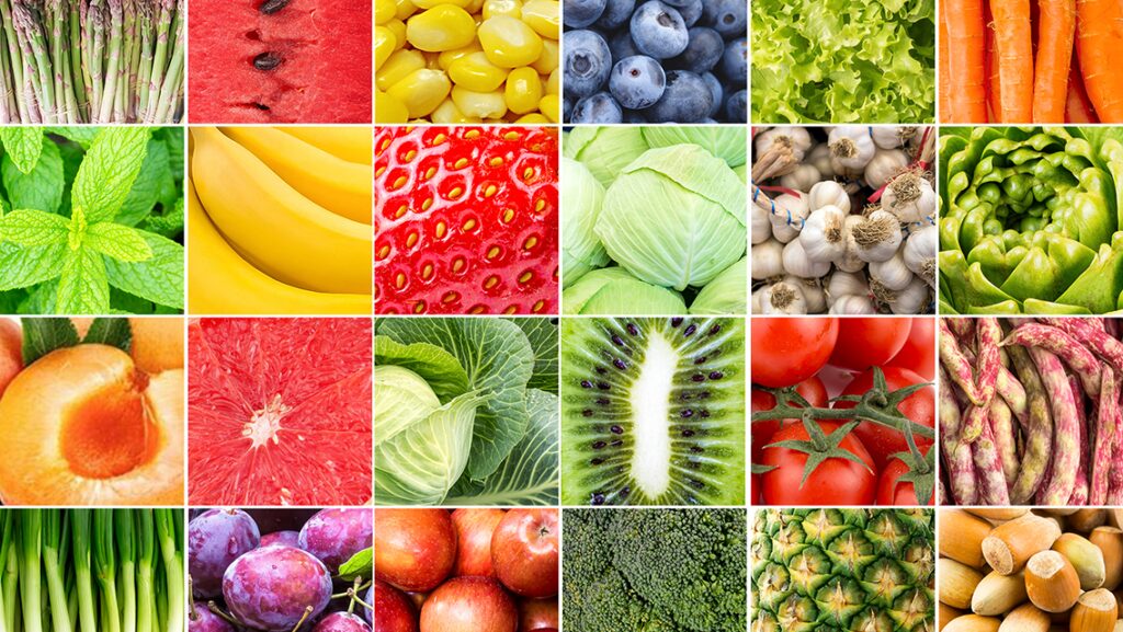 Real Fruits And Vegetables Looking At Real Fruits And Vegetables On