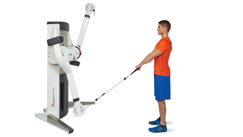 A Dual Cable Cross Machine Workout