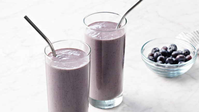 Coach Katie’s Berry-Vanilla Blend-and-Go Shake | Experience Life