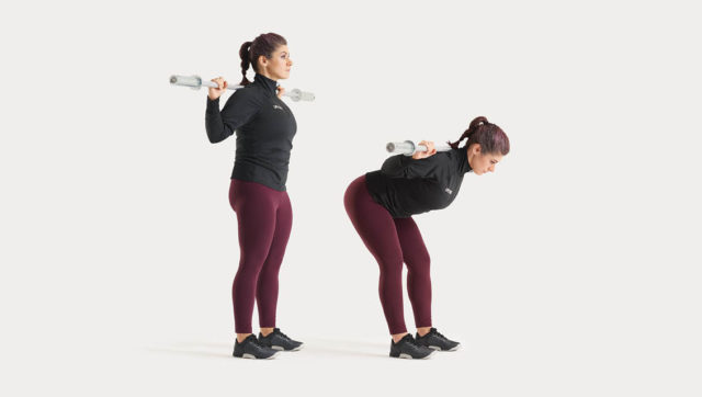 How to Do the Barbell Good Morning