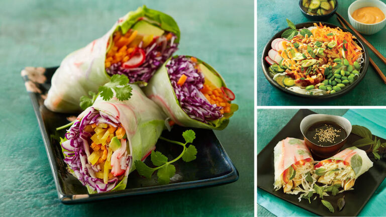 3 Recipes to Create Fresh Spring Rolls at Home