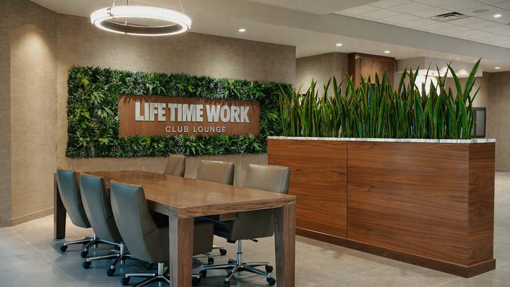 What Is the Life Time Work Club Lounge?