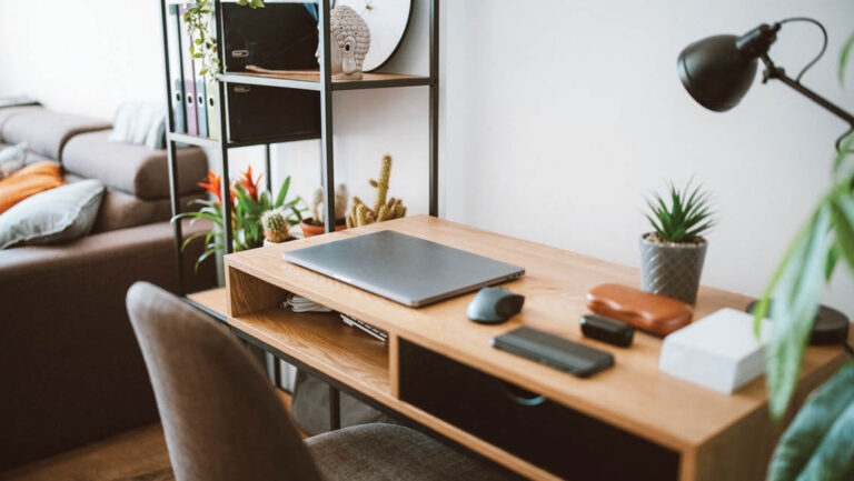How to Declutter Your Home-Office Desk