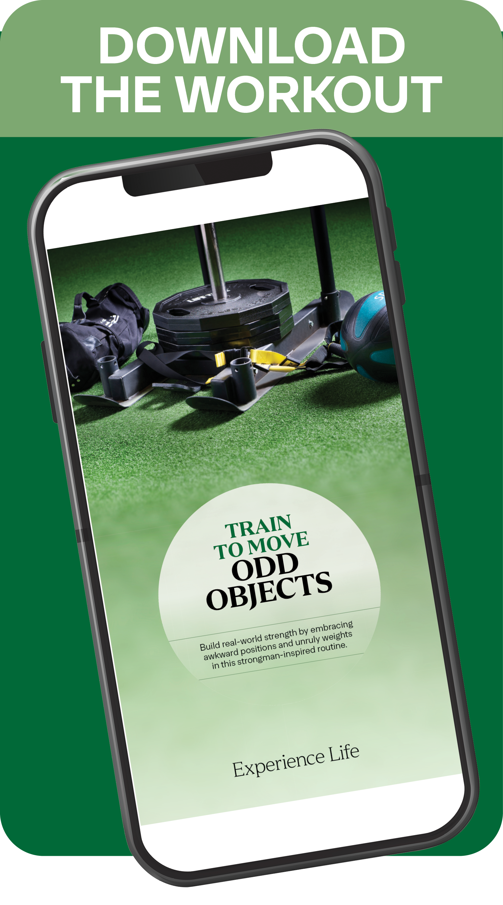Create Functional Strength With This Odd-Objects Workout